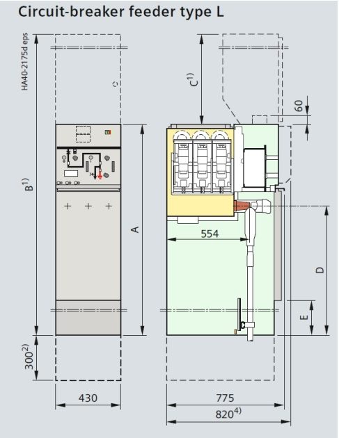 Circuit Breaker Feeder Type-L - KAHAEL Electrotechnic Supplies